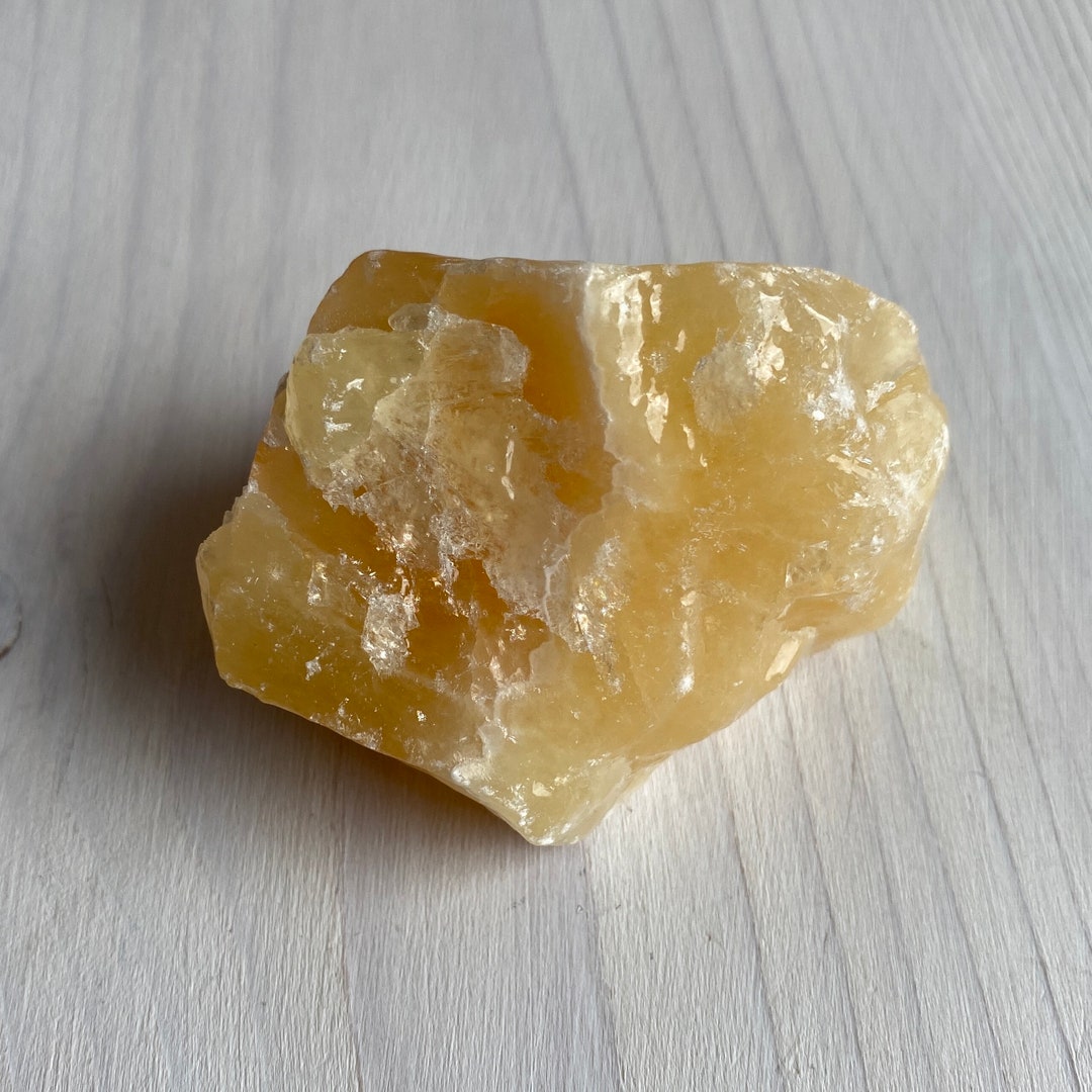 Clearance Calcite Crystal Raw Yellow Calcite Natural - Etsy