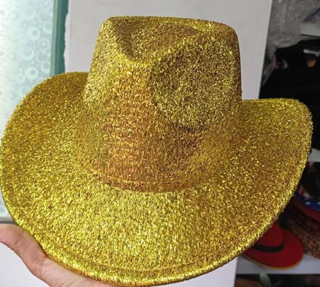Customize Silk Gold Fedora Hat Design - Etsy