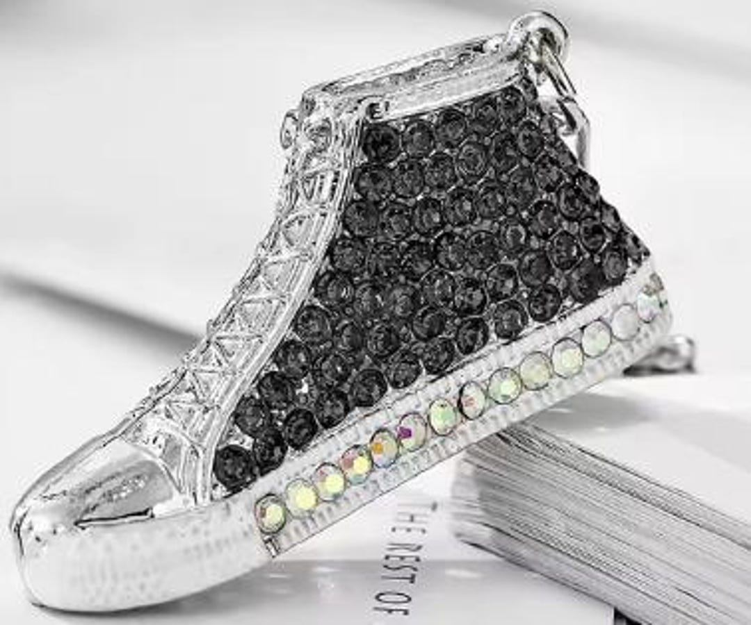 Customize Diamond High-top Tennis Shoe Design - Etsy