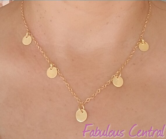 5 coin necklace store