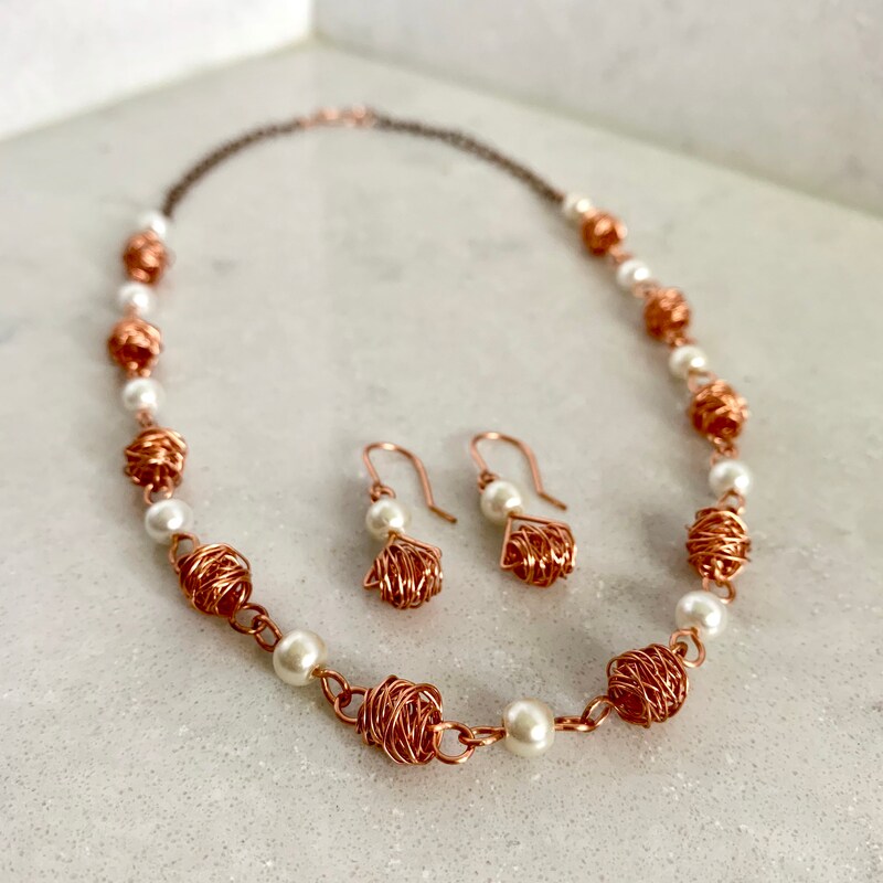 Everyday Work Jewelry Set - Etsy