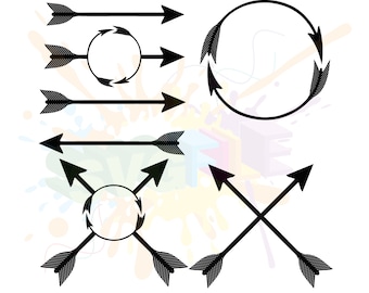 Arrow SVG, PNG, EPS, Dxf, Instant Download, Digital Download, Arrow ...