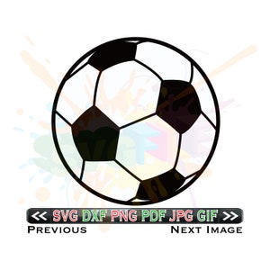 Soccer Ball Svg Files for Cricut Designs Svg Cut Files Silhouette Svg ...