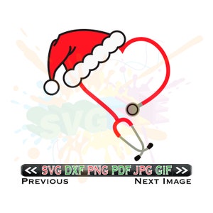 SVG, Christmas SVG, Nurse SVG, Nurse Christmas Svg, Svg File ...