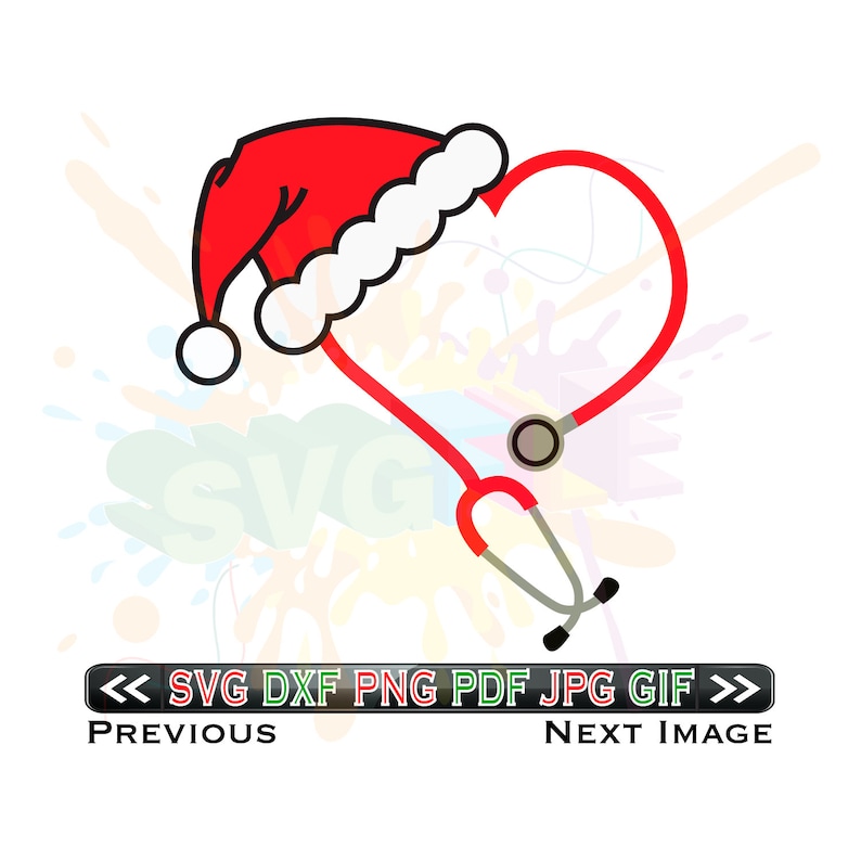 SVG Christmas SVG Nurse SVG Nurse Christmas Svg Svg File - Etsy