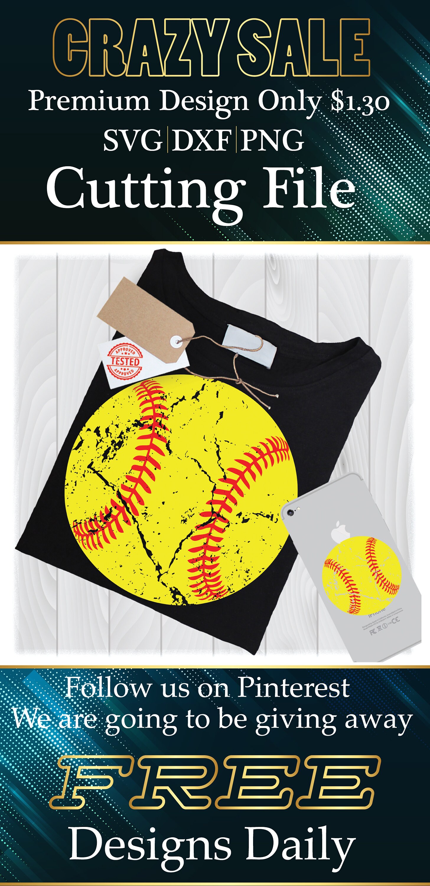 Distressed Softball SVG Files, Baseball Mom, DIY Crafts - Etsy