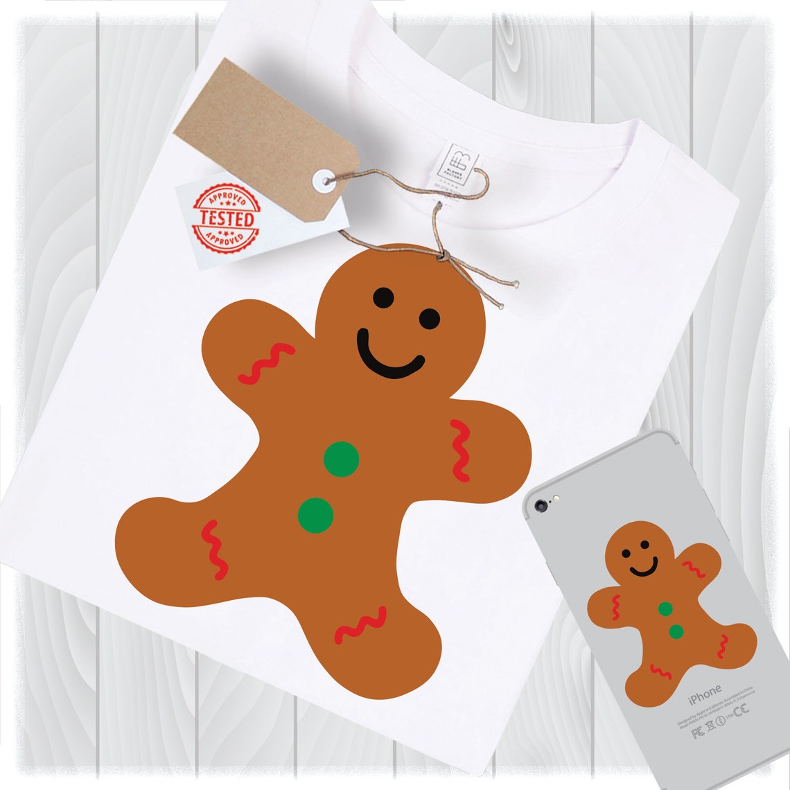 Gingerbread Man SVG Files for Cricut Designs Gingerbread Svg - Etsy