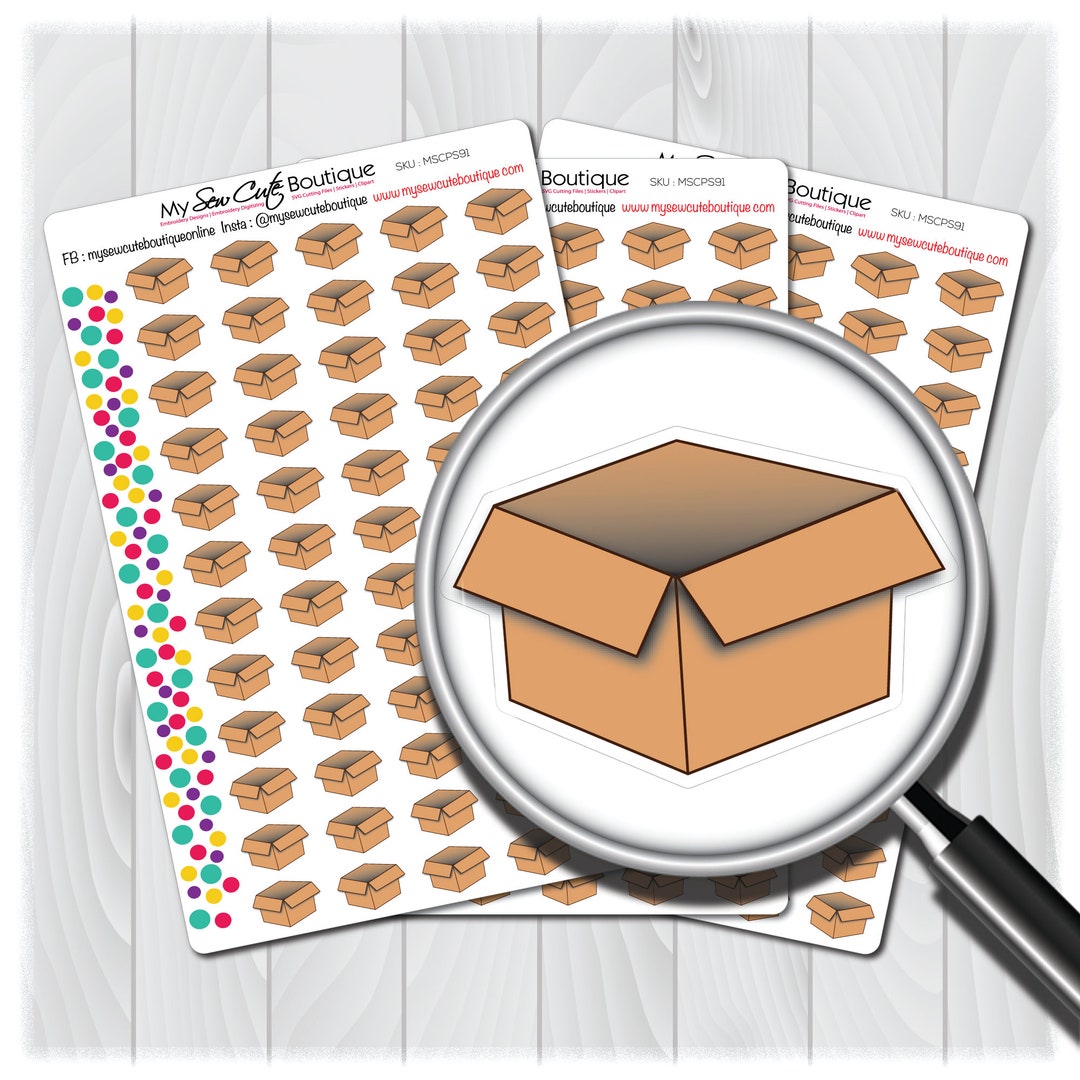 Package Delivery Planner Stickers Package Planner Stickers - Etsy.de