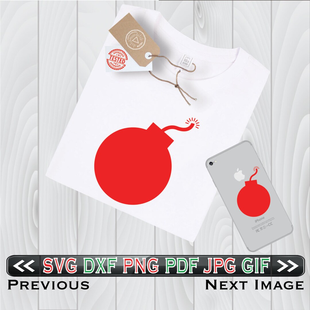Bomb Svg Files for Cricut Designs Svg Cut Files Silhouette Svg Cutting ...