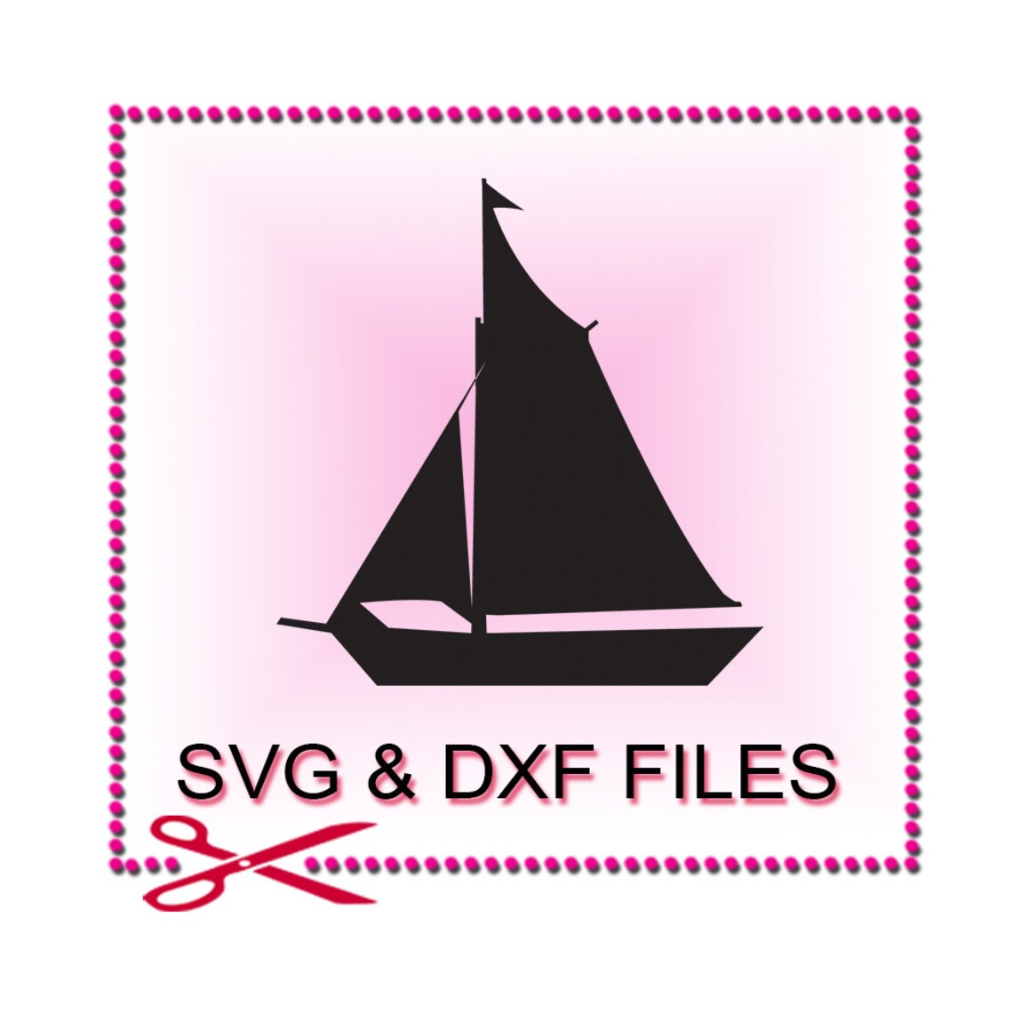 Boat SVG Files SVG Sailing SVG Sailboat Svg Sailing Boat - Etsy