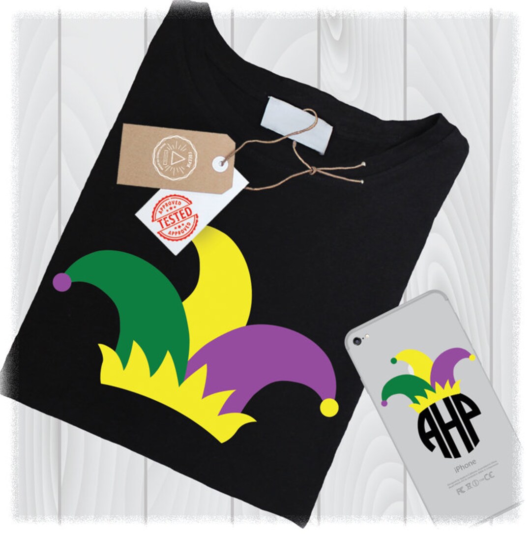 Mardi Gras SVG Files, Jester Hat SVG, SVG, Svg Files for Cricut, Svg ...