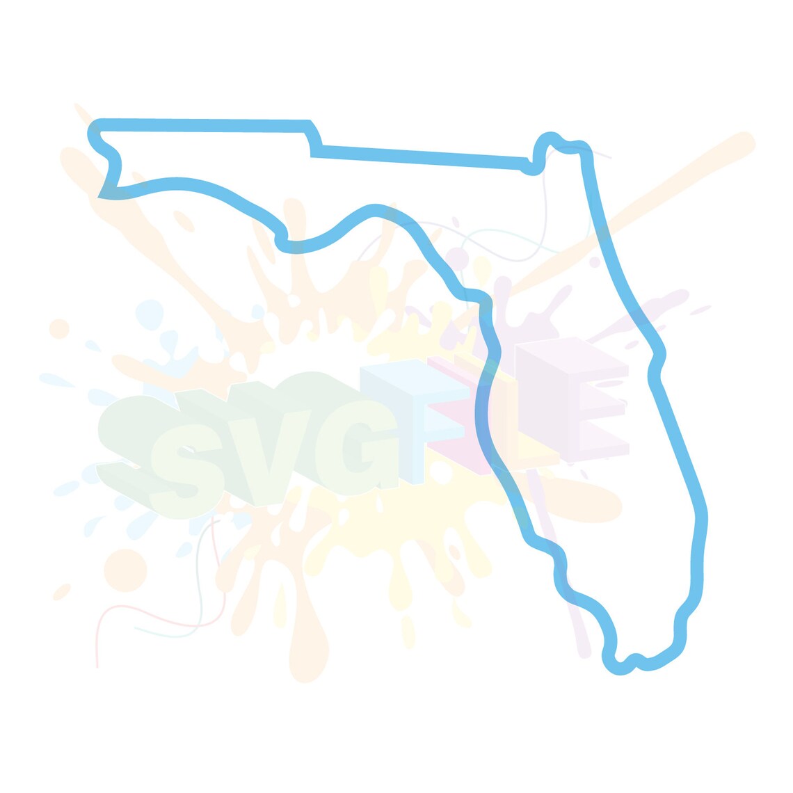 Florida SVG Files, SVG, Florida State SVG, State Svg, Svg File, Home ...