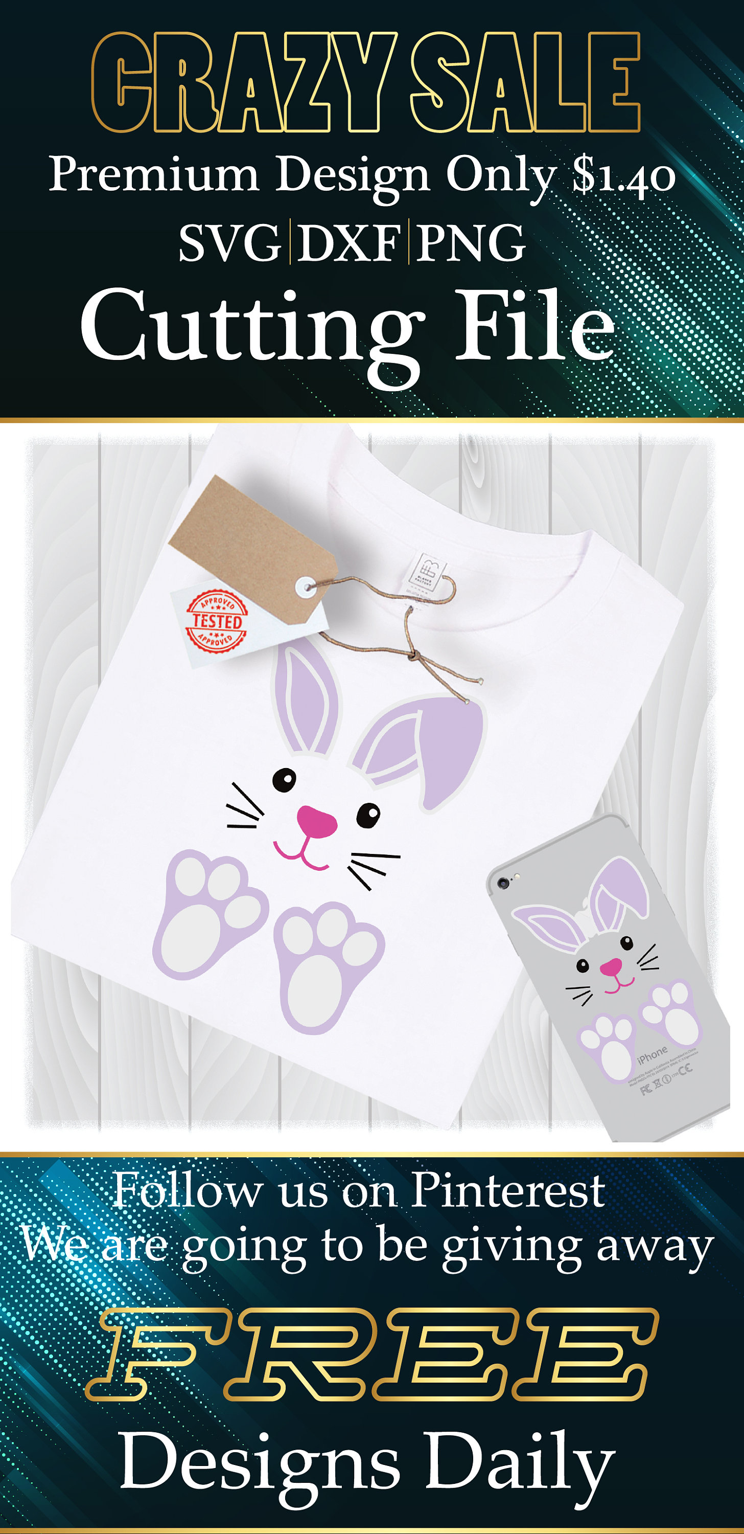 Easter Bunny SVG Files for Cricut Christian Easter SVG Files - Etsy
