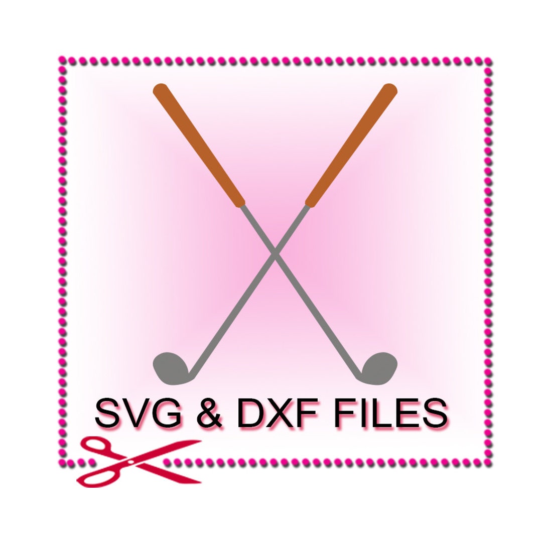 Golf Clubs SVG, Sport Cut Files (SVG & DXF) - Etsy