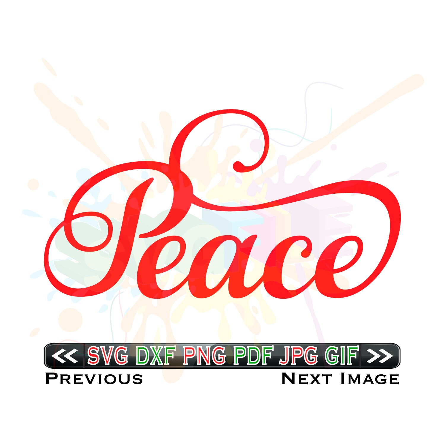 Peace SVG Files for Cricut Designs Pease Sign Svg - Etsy