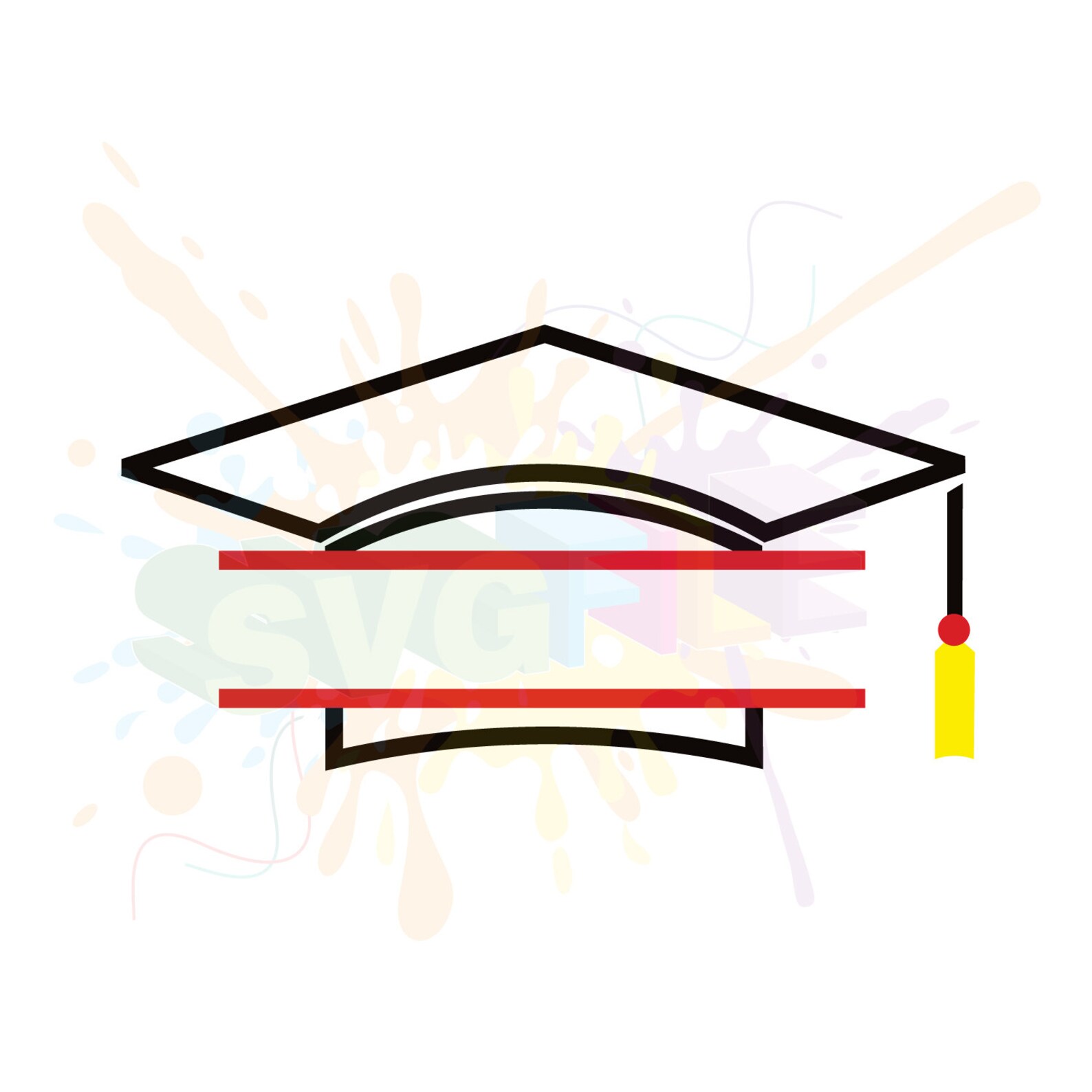 Graduation Hat SVG Files Graduation SVG Graduation Cap Svg - Etsy