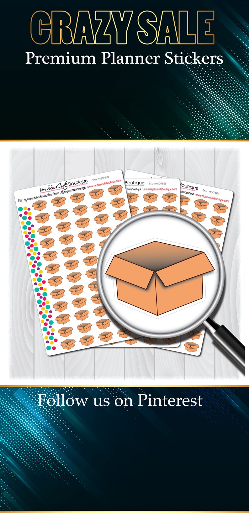 Package Delivery Planner Stickers Package Planner Stickers - Etsy.de