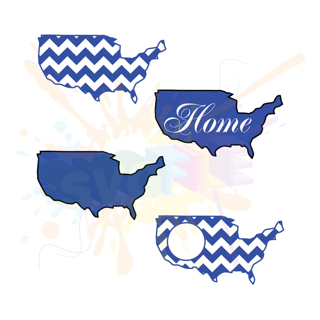 United States SVG Files, Patriotic America (SVG File) - Etsy