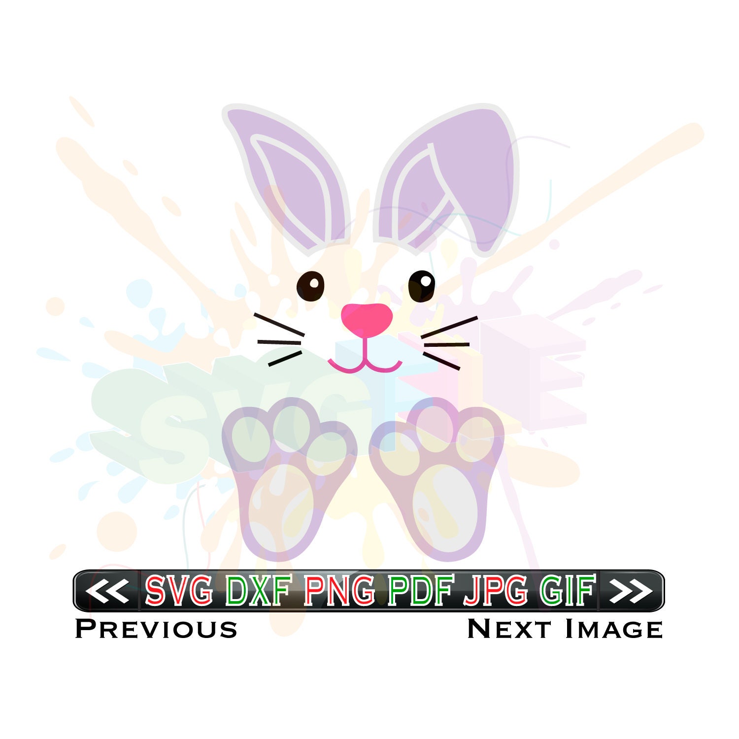 Easter Bunny SVG Files for Cricut Christian Easter SVG Files - Etsy