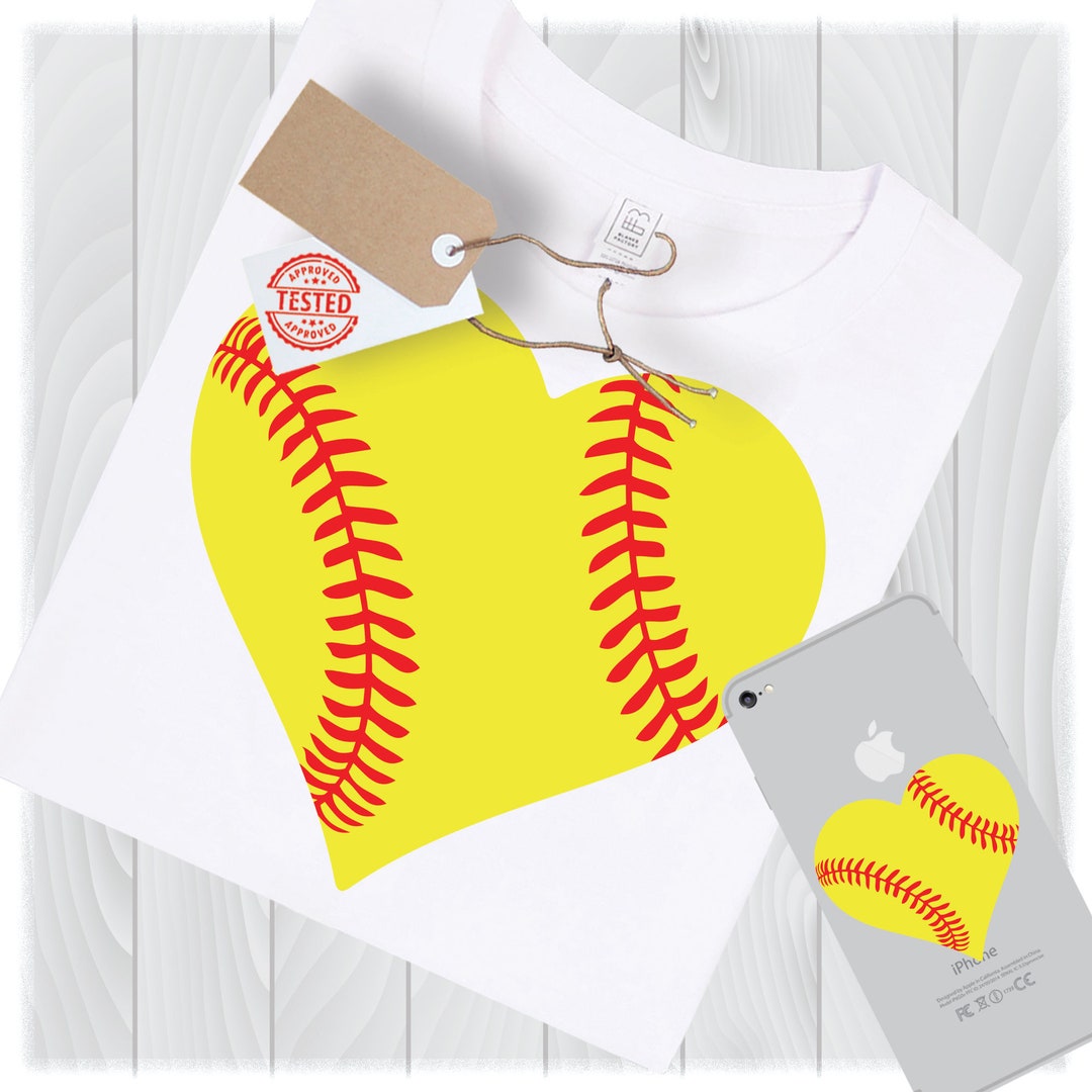 Love Softball SVG Files for Cricut Designs Svg Cut Files Silhouette Svg ...