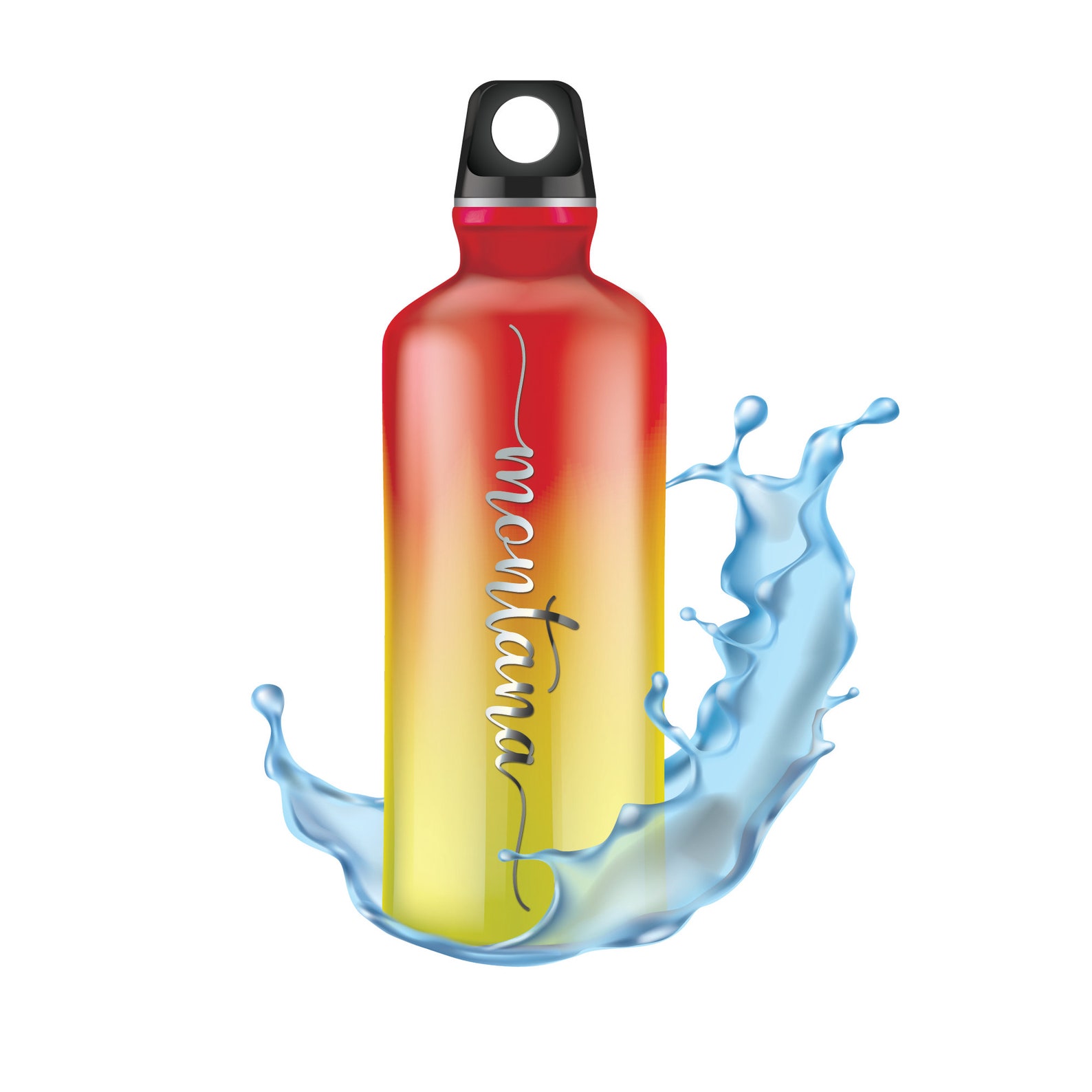 Water Bottle Decal Personalized Sticker Water Bottle - Etsy