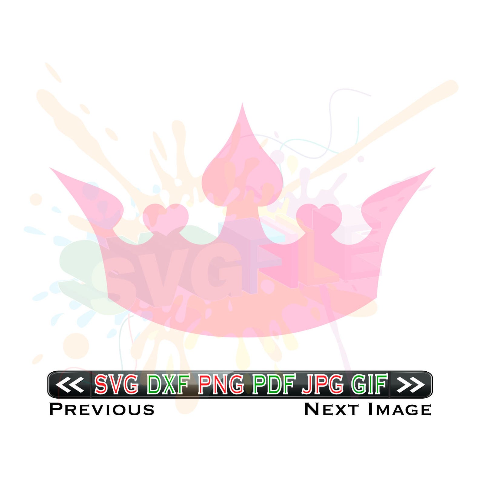 Crown SVG Files Princess SVG Princess Crown Svg SVG Crown - Etsy