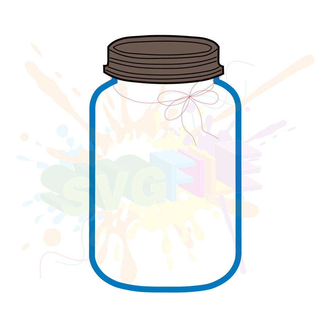 Mason Jar Svg Files for Cricut Designs Svg Cut Files Silhouette Svg ...