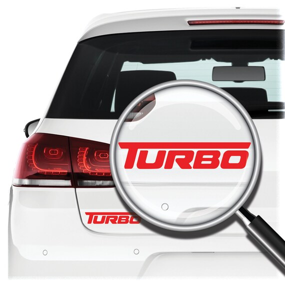 Turbo Decal For Car