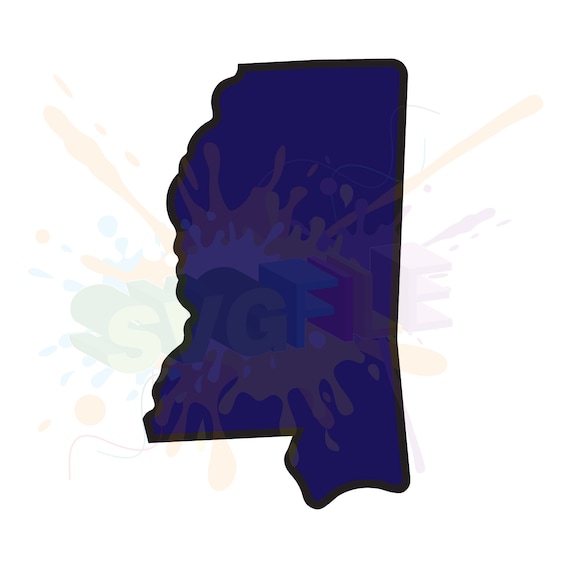 Mississippi SVG Files SVG State SVG Svg File Mississippi | Etsy