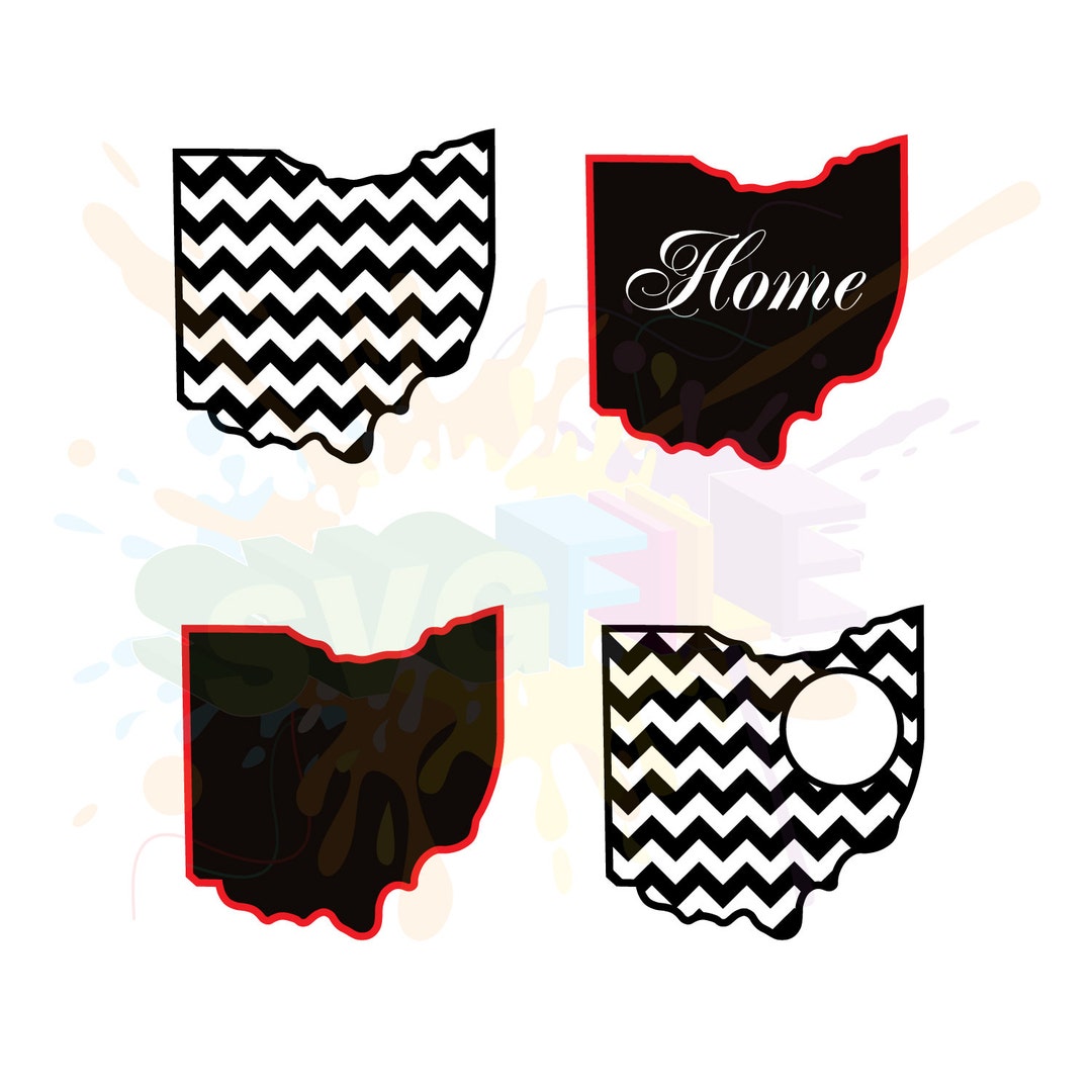 Ohio Svg Files, SVG, Ohio State Svg, State Svg, Svg File, Svg Files for ...