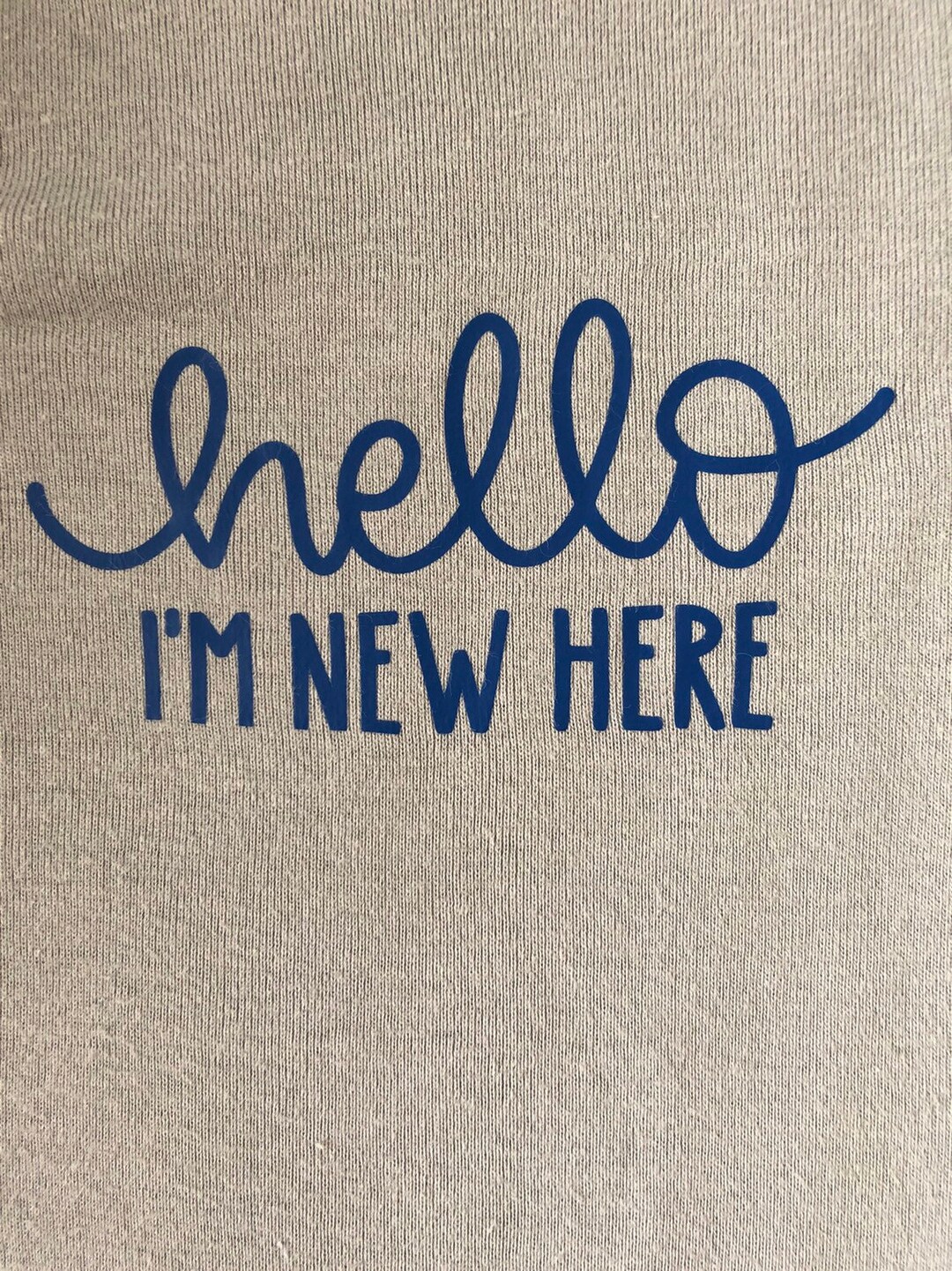 Hello Im New Here/ Baby Boy/ Newborn /baby Shower/gift - Etsy