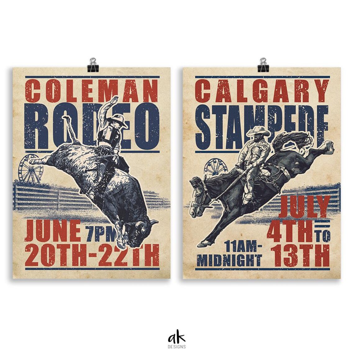 Calgary Stampede Poster - Etsy