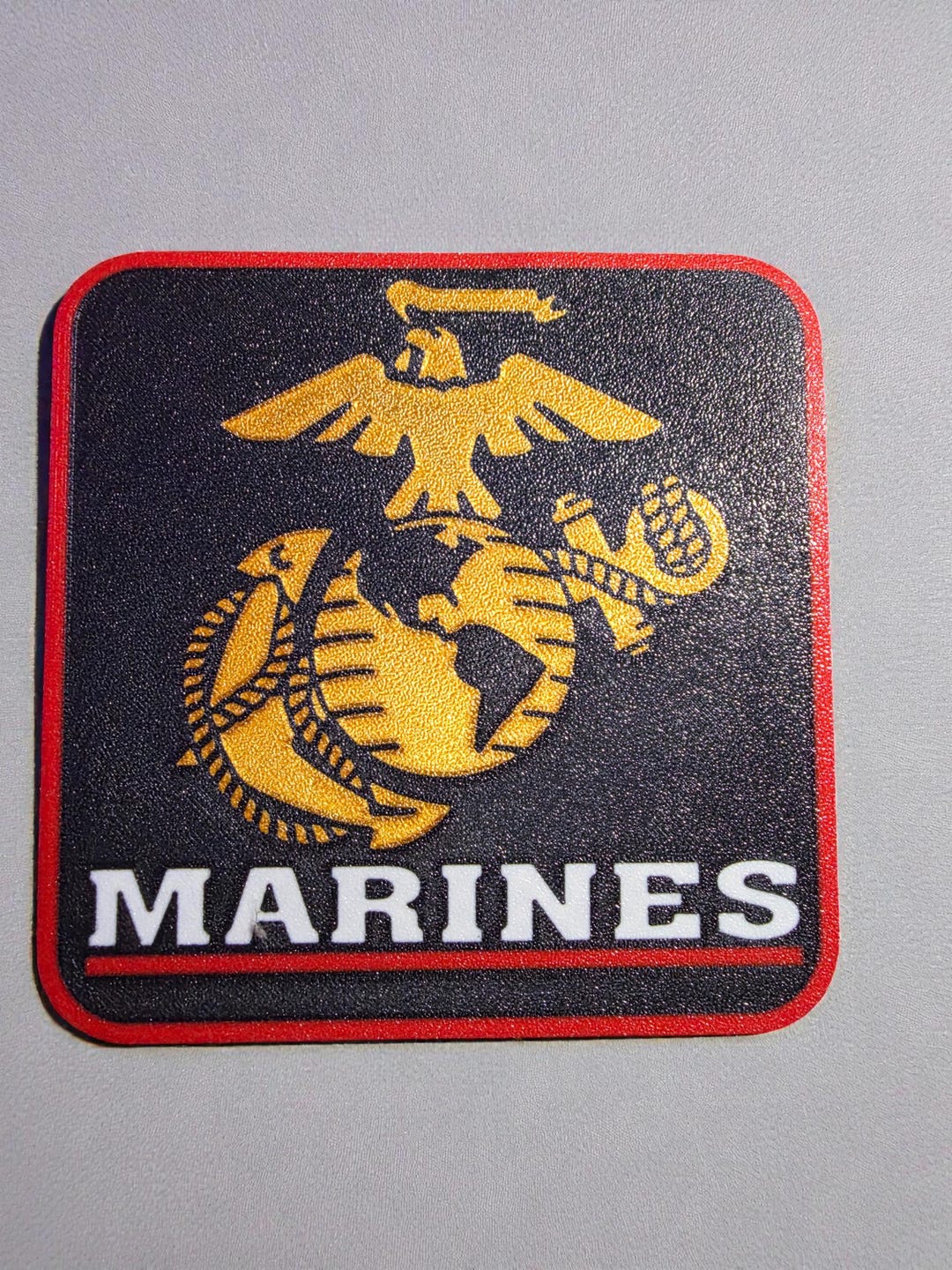 US Marines Emblem Plaque – 3D Printed Military Sign - Etsy