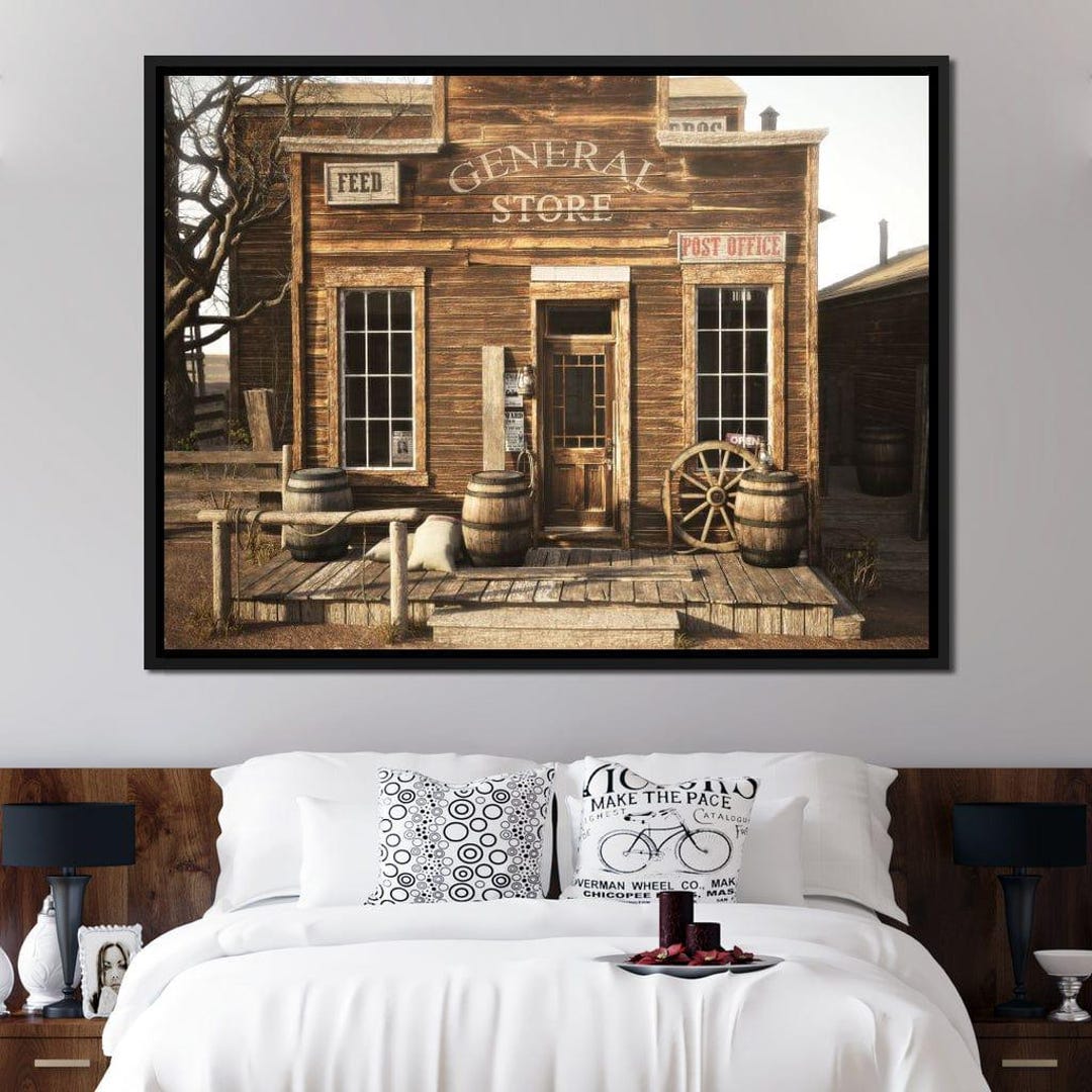General Store: Rustic Wall Art, Farmhouse Home Decor, Vintage Market ...