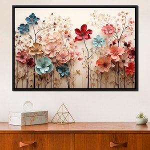 Spring Flowers: Floral Wall Art | Nature Print | Botanical Decor ...
