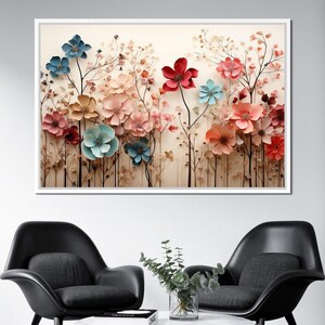Spring Flowers: Floral Wall Art | Nature Print | Botanical Decor ...