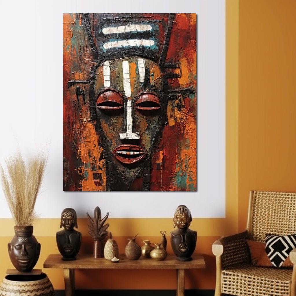 Tribal Mask 02 - Sakeem Gibbs: African Art | Bold Colors | Ethnic ...