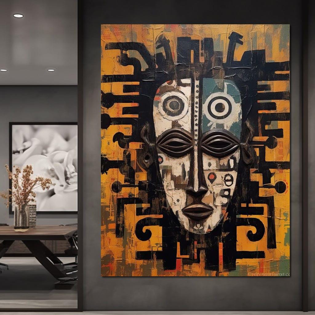Tribal Mask 19 - Sakeem Gibbs: African Mask Print, Cultural Art, Ethnic ...