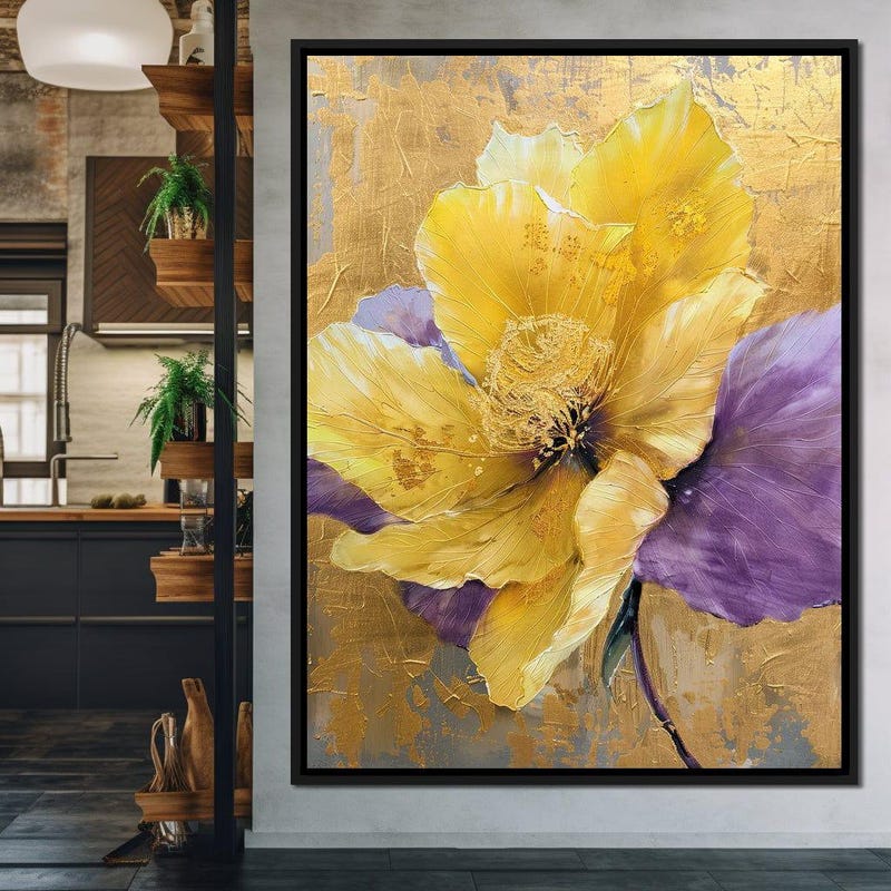 Botanical Canvas - Etsy