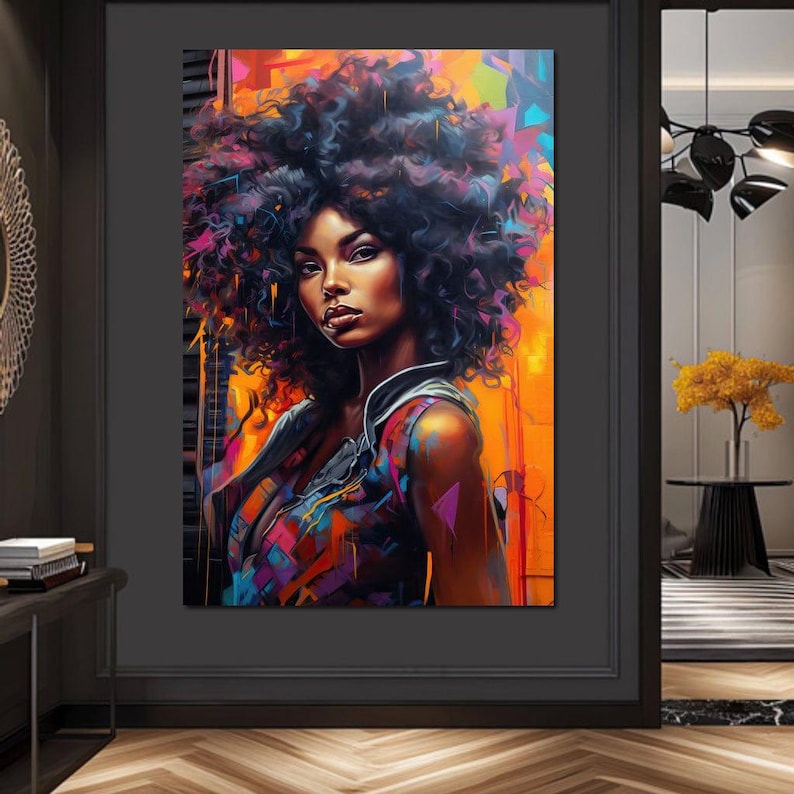 Onyx Oracles - Cole Williams: Afrocentric Art | Vibrant Wall Art | Hip ...