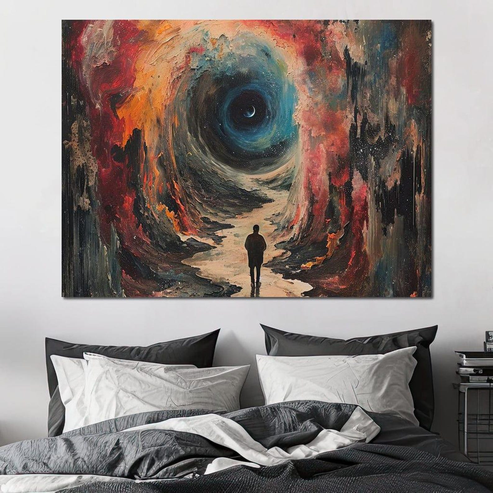 Voyage Into the Abyss: Abstract Art | Deep Space | Surreal Landscape ...