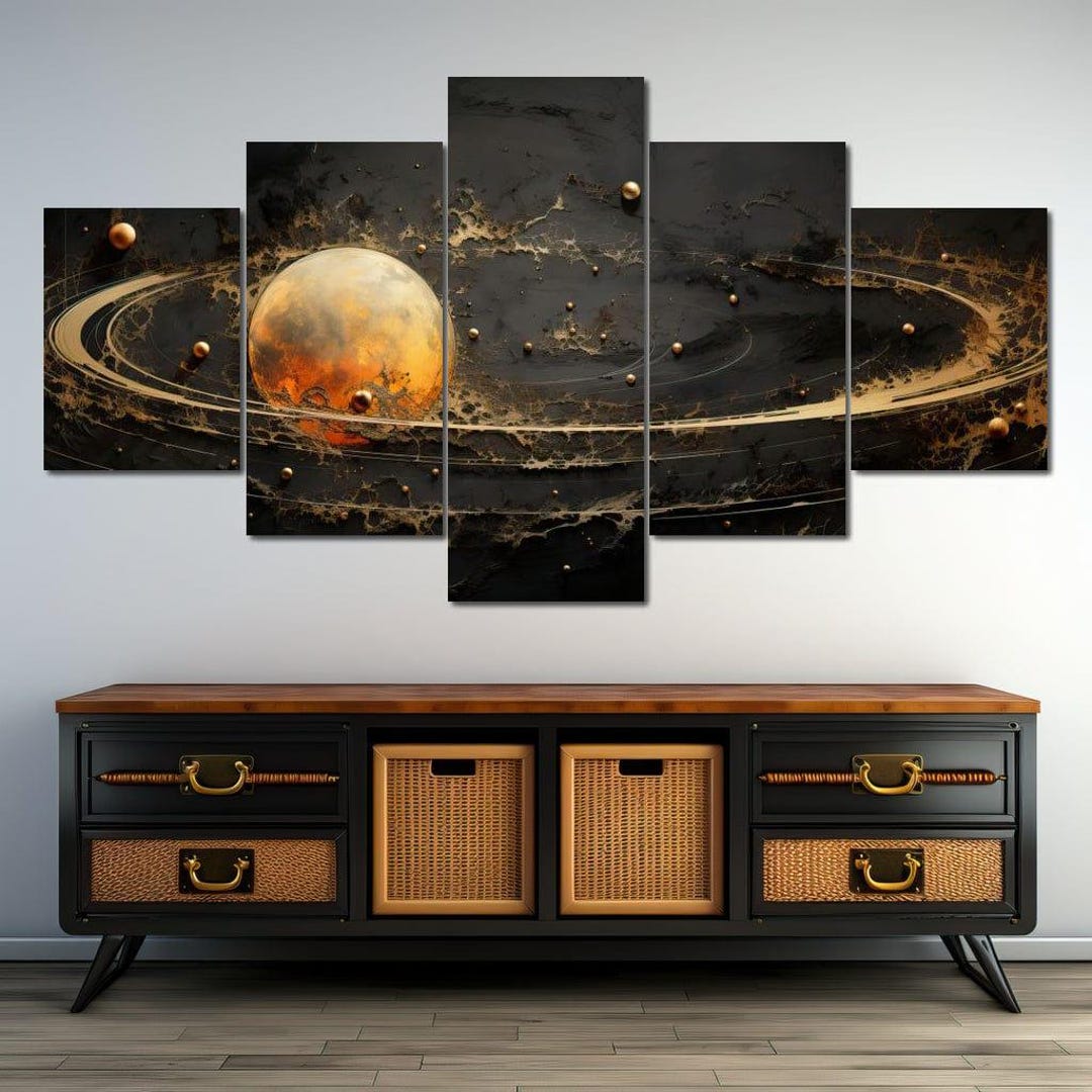 Golden Morningstar - Tanni Cylon: Space Art | Celestial Prints ...