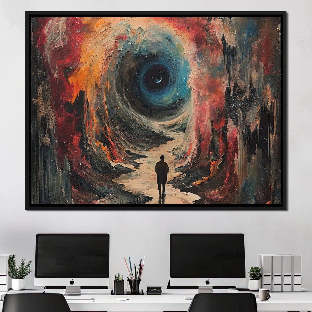 Voyage Into the Abyss: Abstract Art | Deep Space | Surreal Landscape ...