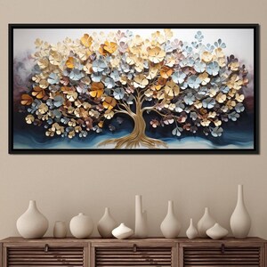 Branching Beauty: Abstract Tree Art, Nature Inspired Wall Decor, Multi ...