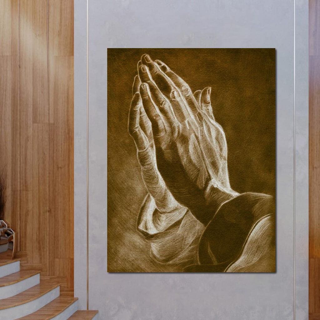 Praying Hands: Faith Wall Art | Religious Home Decor | Spiritual ...