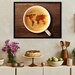 World Map Coffee Cup: Coffee Themed Wall Art | World Map Decor | Travel ...
