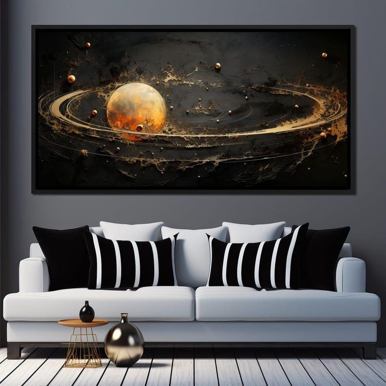 Golden Morningstar - Tanni Cylon: Space Art | Celestial Prints ...