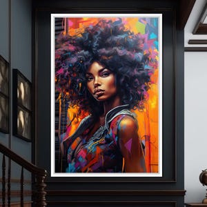 Onyx Oracles - Cole Williams: Afrocentric Art | Vibrant Wall Art | Hip ...
