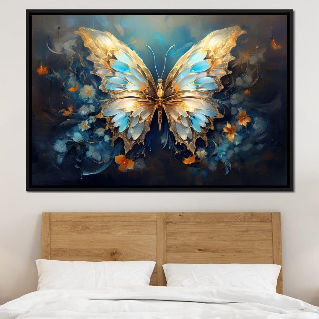 Ethereal Monarch's Flight - Cole Williams: Dreamy Butterfly Wall Art ...