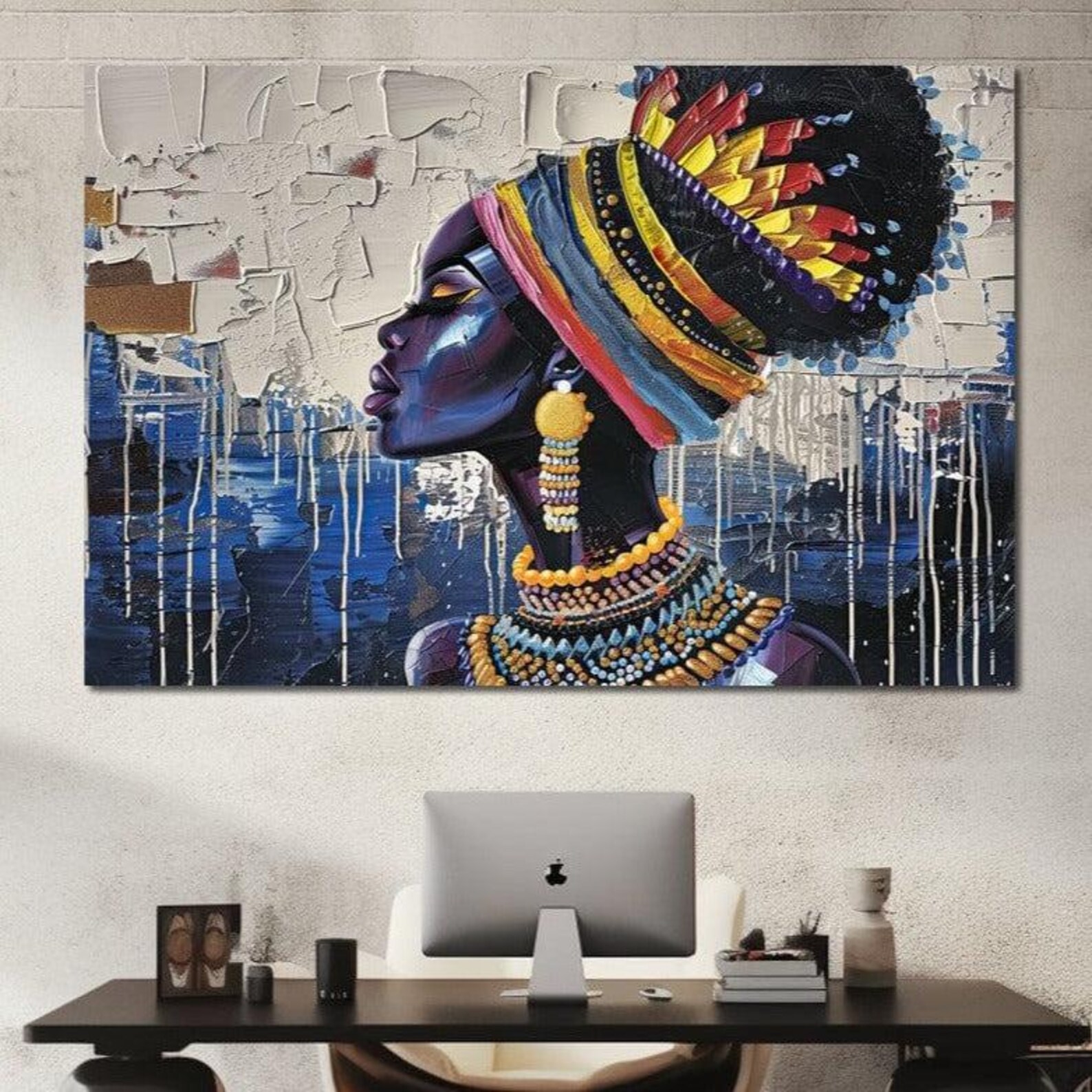 Sapphire Dreams of Africa - Sakeem Gibbs | African Art | Colorful ...